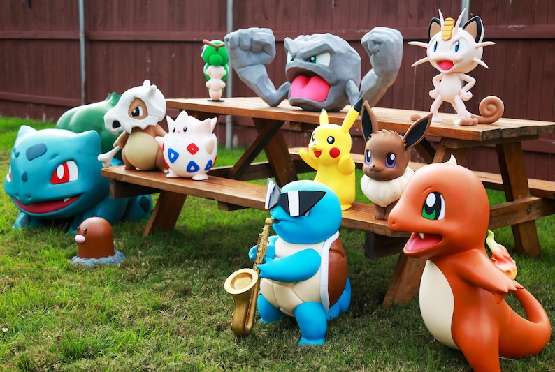 Life Sized Pokémon Props / Decor (SMALL