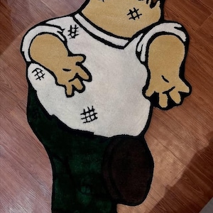 Custom Rug | Kaws Rug | Custom Tufted Rug | Personalized Design ...