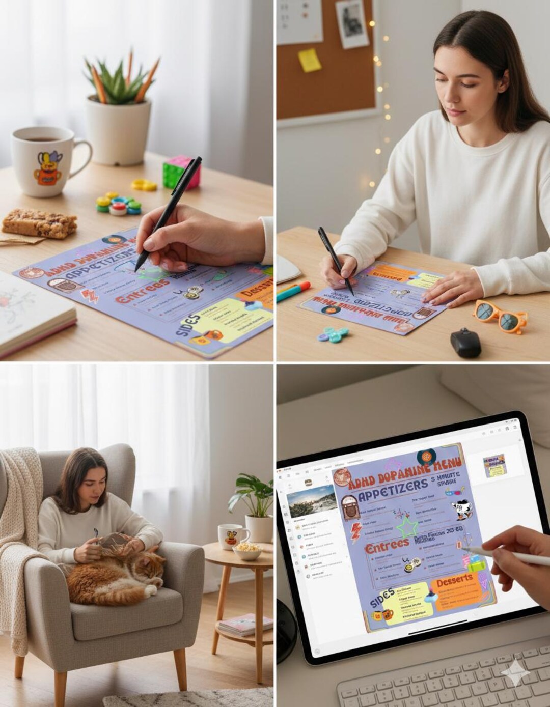 ADHD Dopamine Menu for Teens | Executive Functioning Tool (digital ...