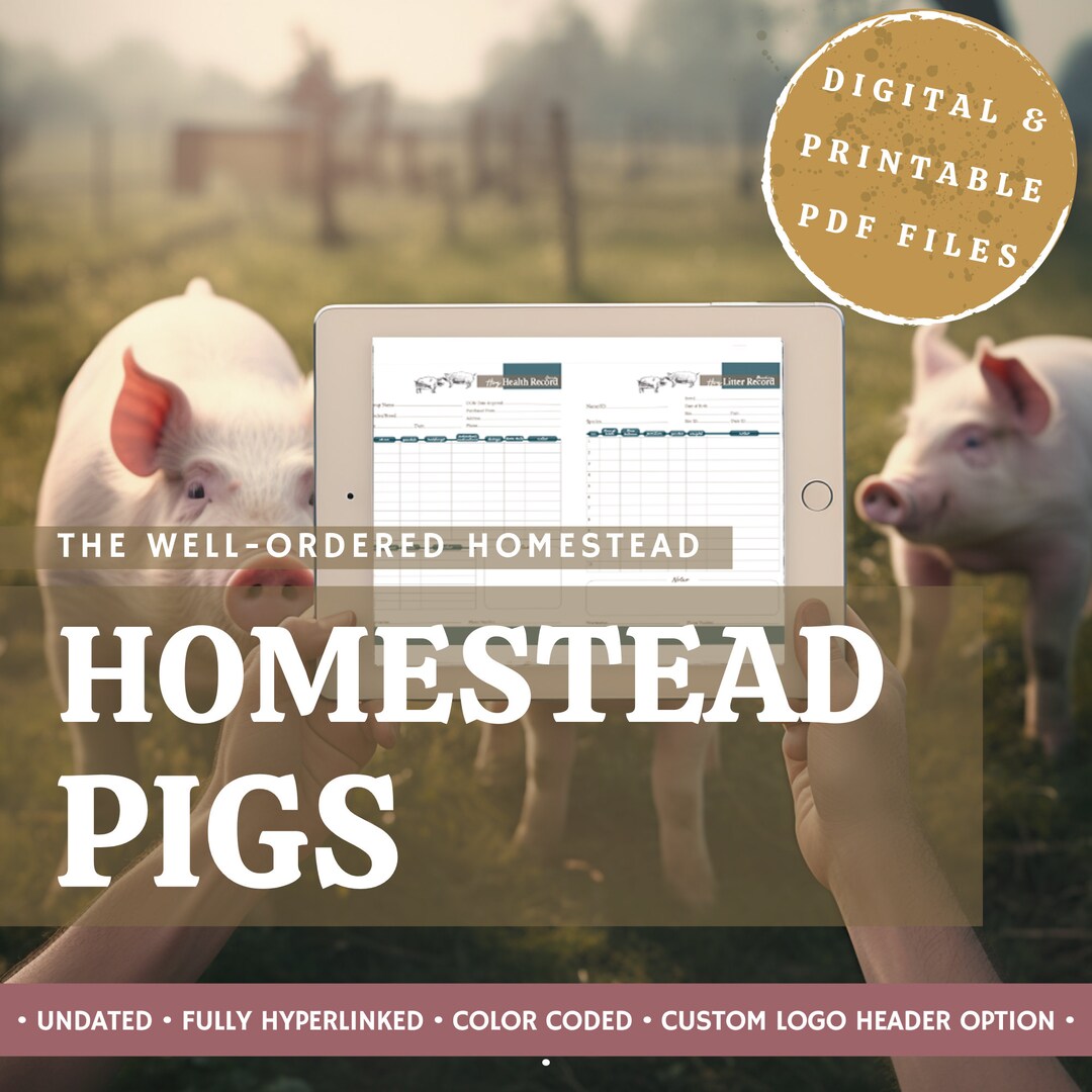 HOMESTEAD PIGS PLANNER – Farm Management, Task Scheduling, Breeding ...
