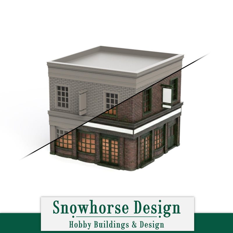 Ho Scale Pub - Etsy