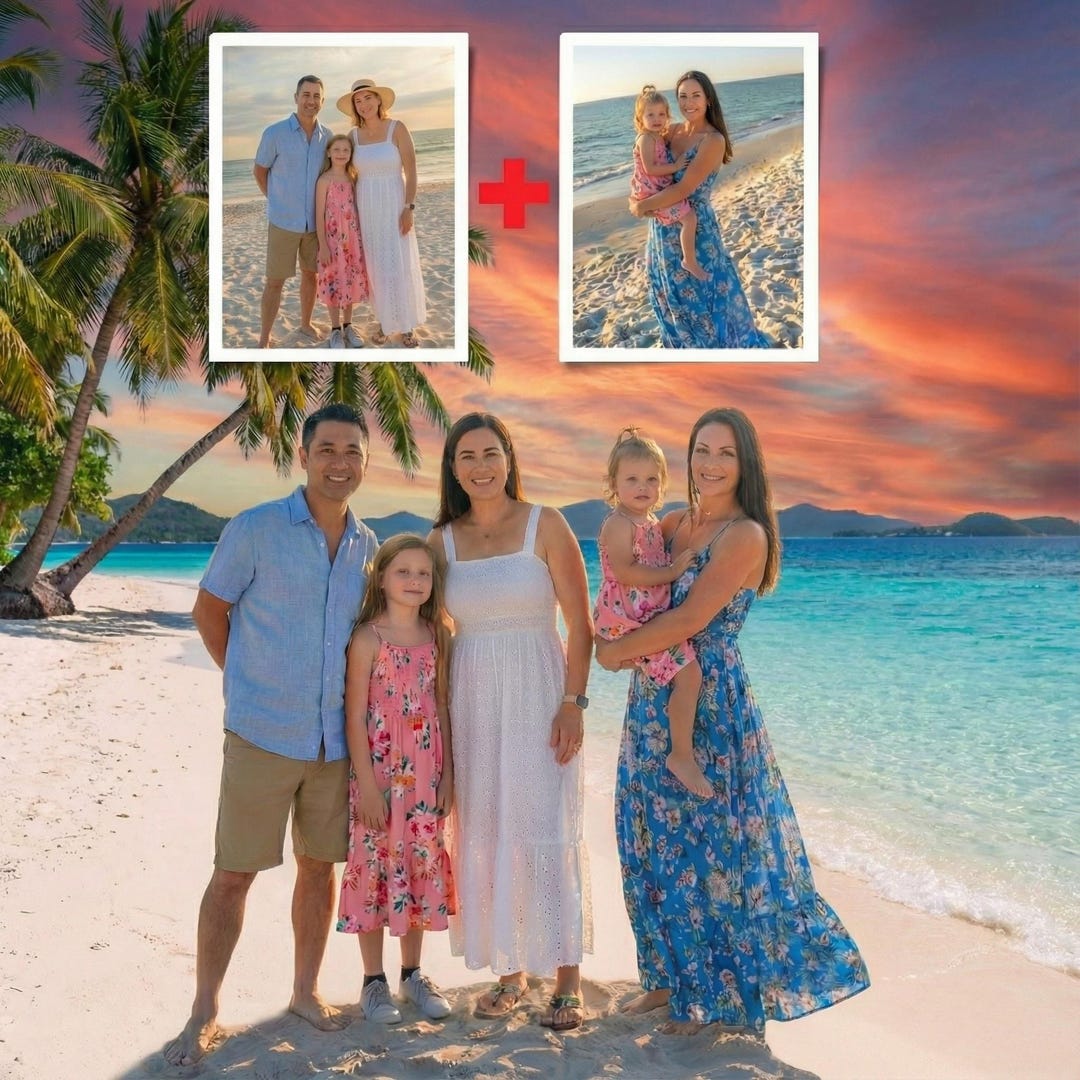 Add Person to Photo, Realistic Merge of Different Photos, Combine ...