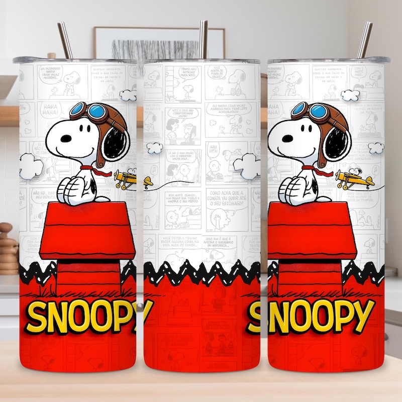 Snoopy Cup Designs - Etsy