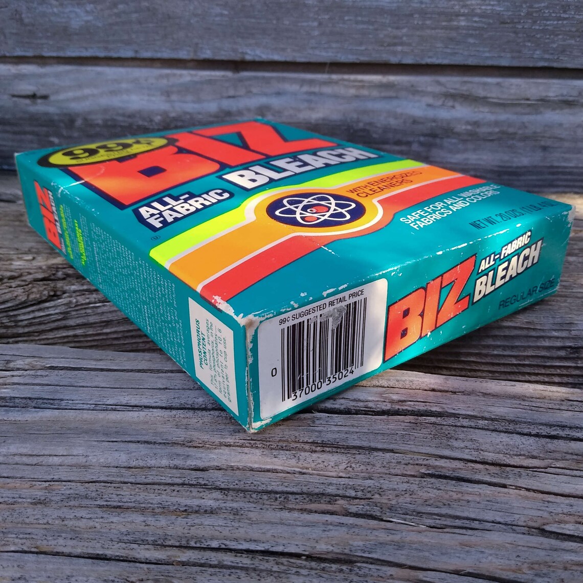 Vintage Rare 1980s Biz All-fabric Bleach 20 Oz Unopened Box - Etsy