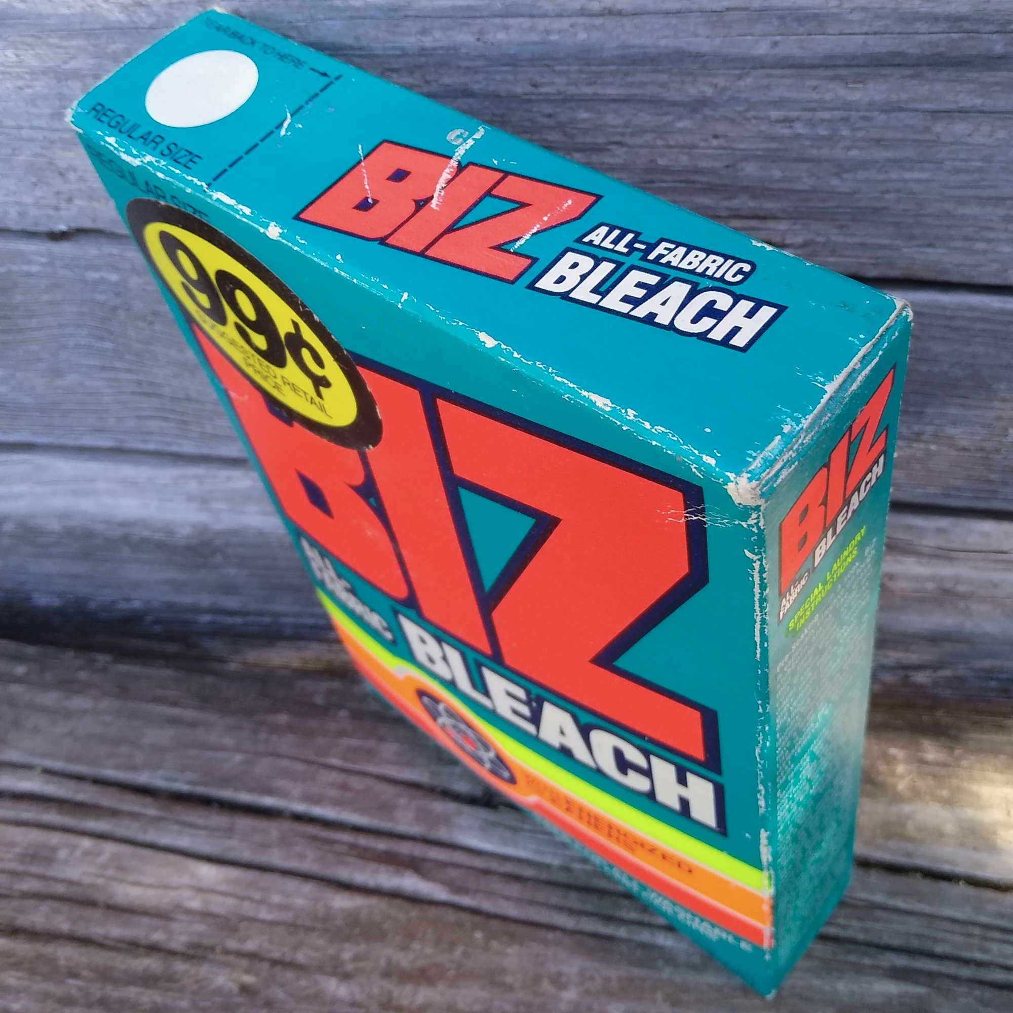 Vintage Rare 1980s Biz All-fabric Bleach 20 Oz Unopened Box - Etsy