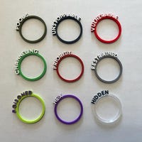 DND Miniatures Condition Rings With Box - 96 Markers to Track 24 ...