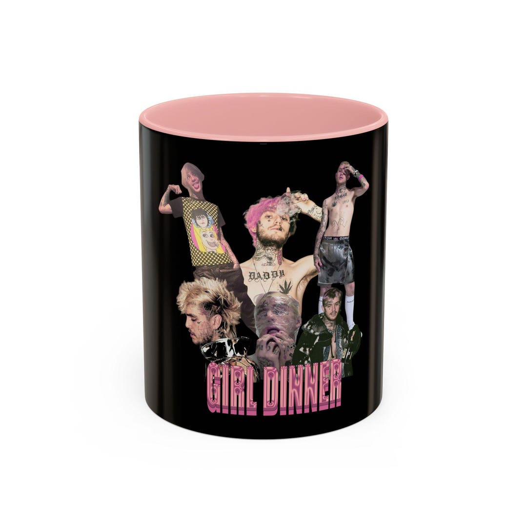 LIL PEEP Girl Dinner Mug | Emo Rap Coffee Mug - Etsy