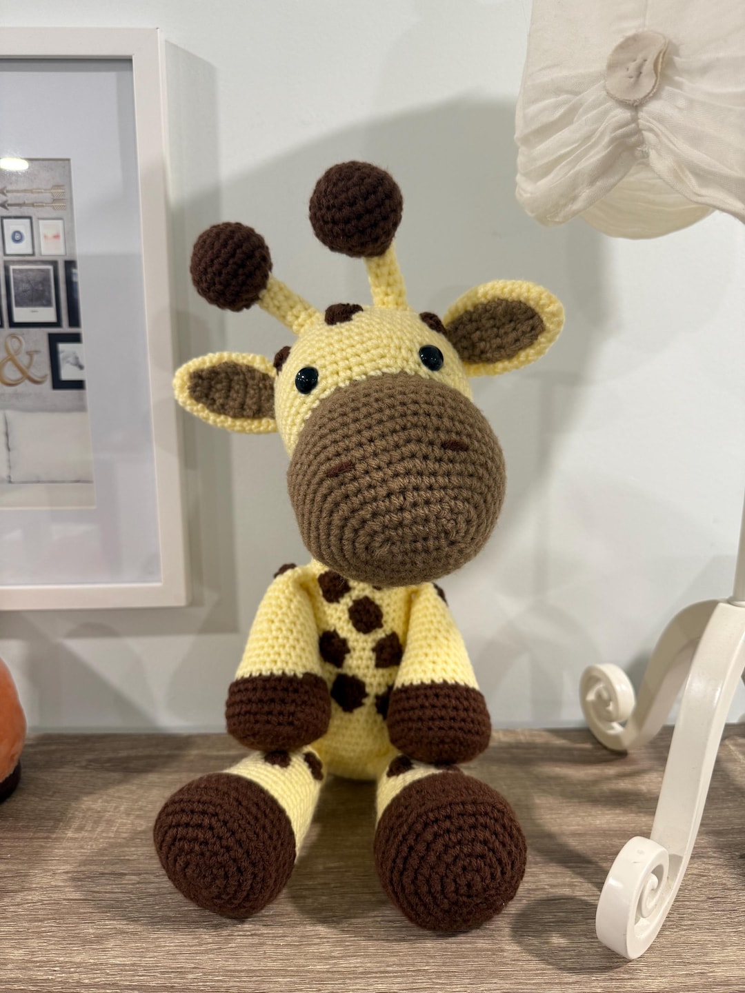 Crocheted Giraffe Stuffy, Stuffed Animal - Etsy
