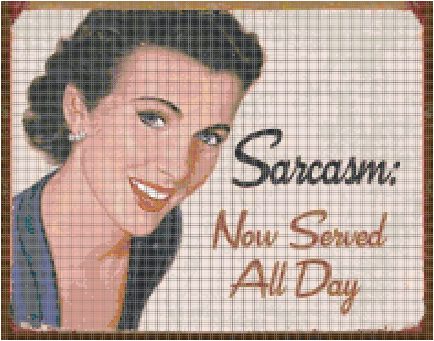 Cross Stitch Pattern - Funny Sarcasm PDF - Instant Digital Download - Etsy