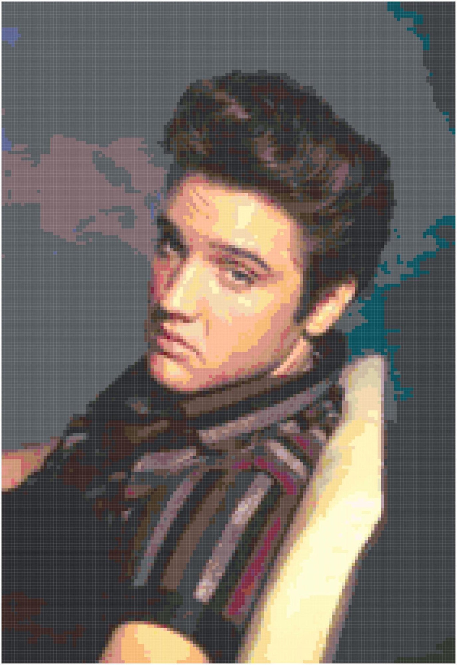 Cross Stitch Pattern - Elvis Presley 4 - PDF - Instant Digital Download ...