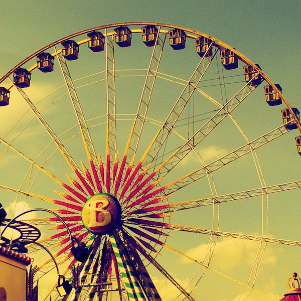 Vintage Ferris Wheel - Etsy