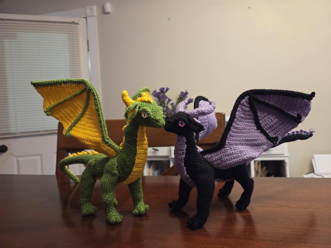 Custom Crochet Dragons - Etsy