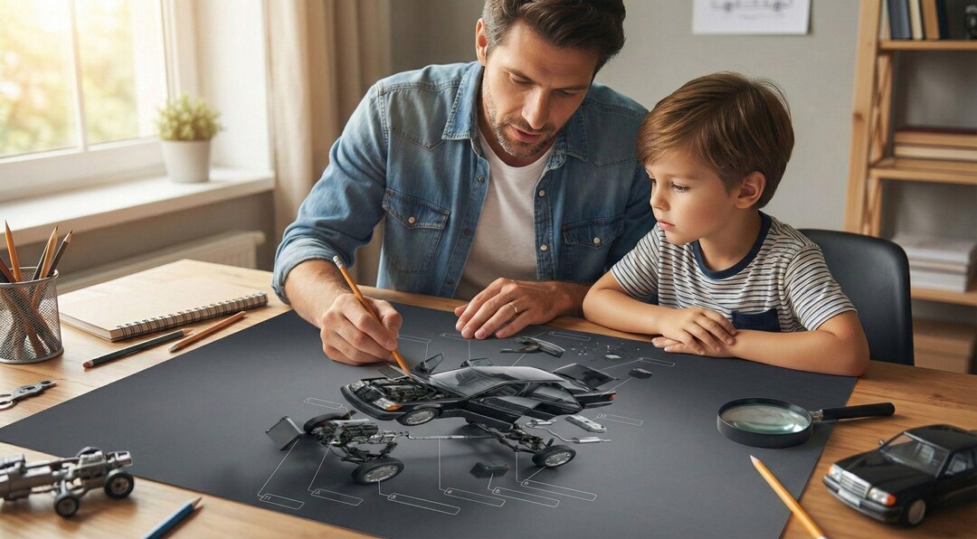 Junior Mechanic's Guide: Everything That Makes a Car! - Etsy