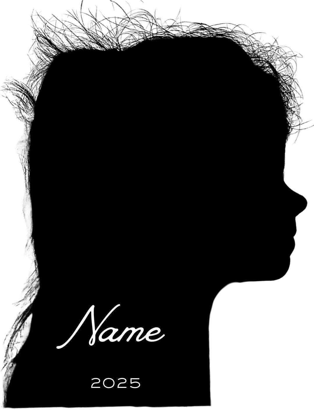 Custom Silhouette Prints - Etsy