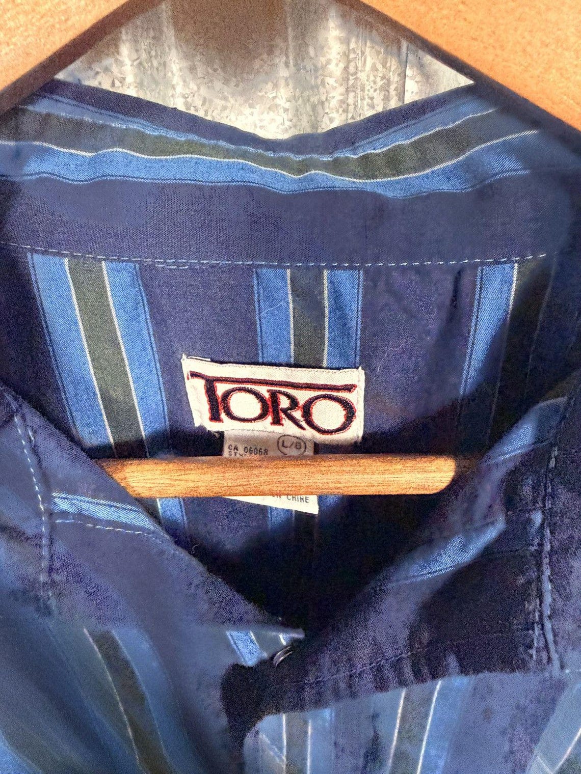 Vintage Toro Western Pearl Snap Pinstripe Western Shirt - Etsy