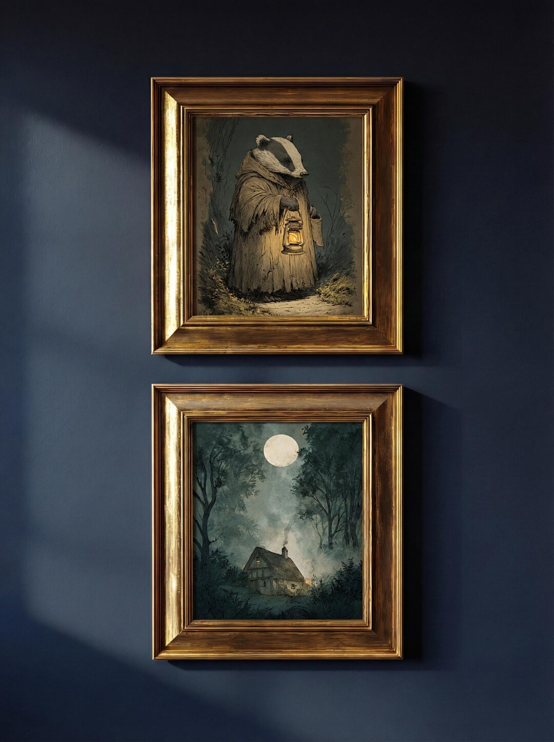 Victorian Rabbit With Lantern, Dark Cottagecore Forest Animal ...