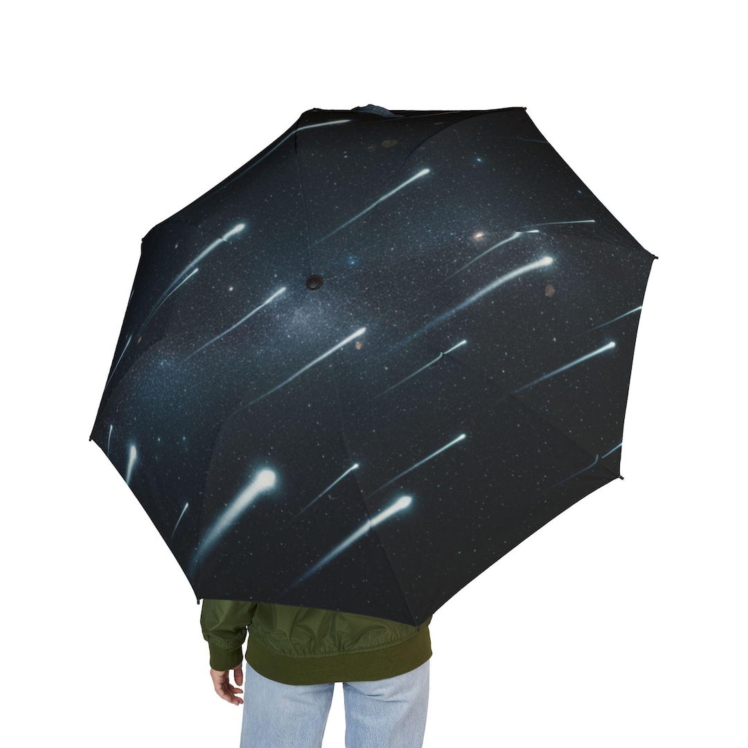 Meteor Shower Umbrella | Foldable Rain Protection - Etsy