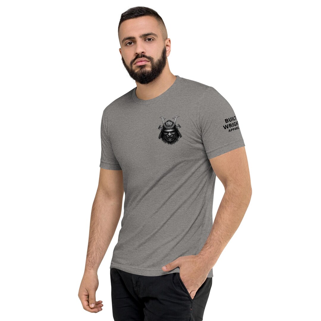 Built Wright Samurai Tee – Men’s Strength Training Shirt – Discipline ...