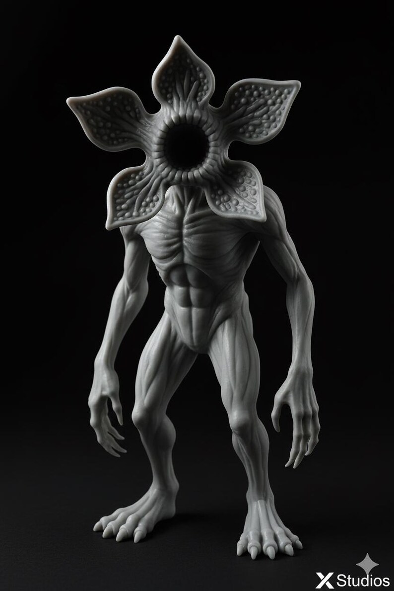 Demogorgon Stranger Things STL V2 | Horror Monster 3D Print Model | Fan ...