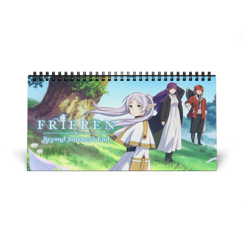 Frieren Anime Desktop Calendar 2026 | Monthly Grid - Etsy