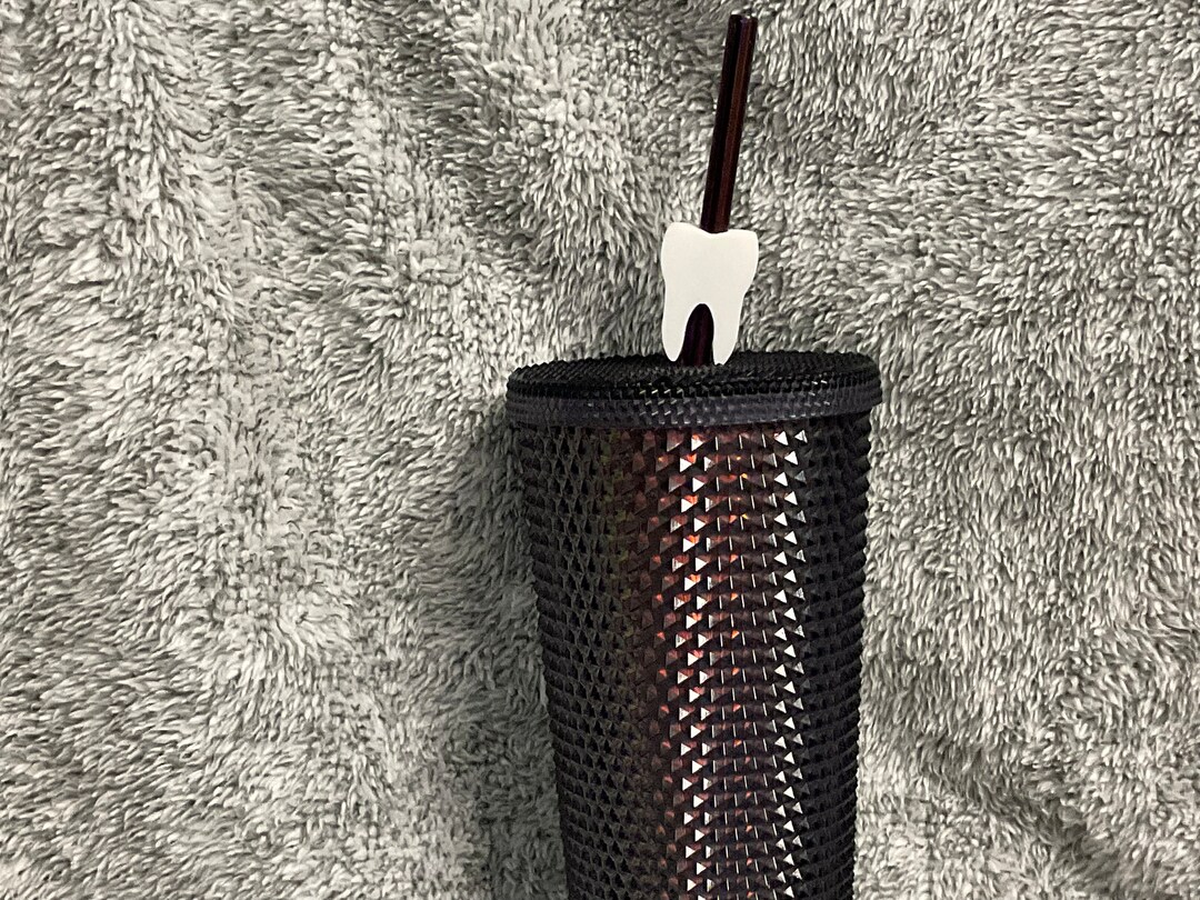 Tooth Straw Topper - Etsy