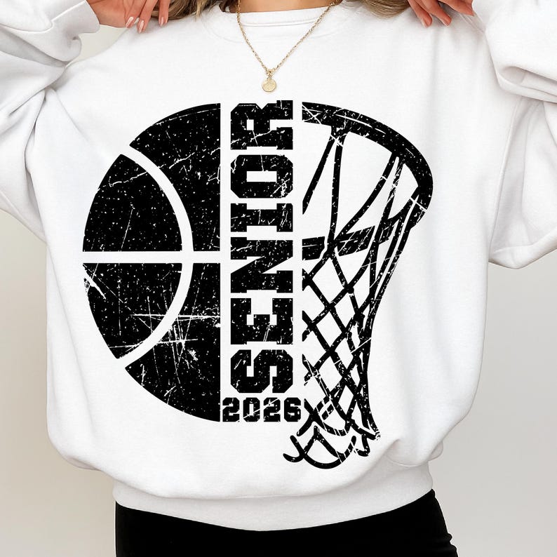 Senior Basketball 2026 SVG PNG: Basketball Mom Shirt (digital Download ...