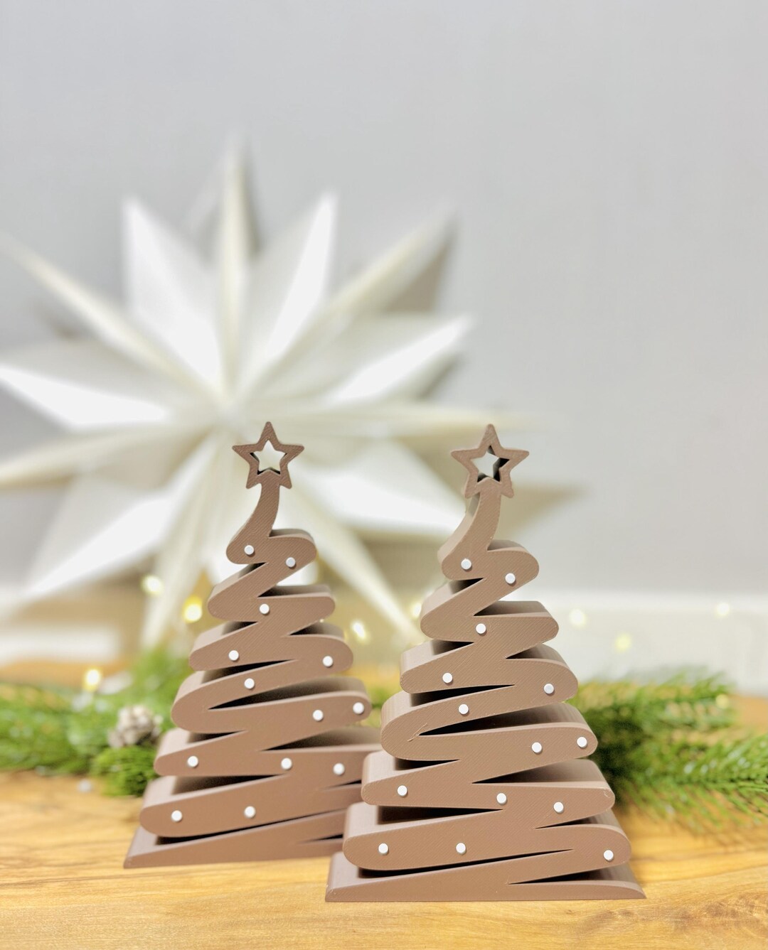 Curved Christmas Tree STL & 3MF 3D Print Incl. Small Commercial License ...