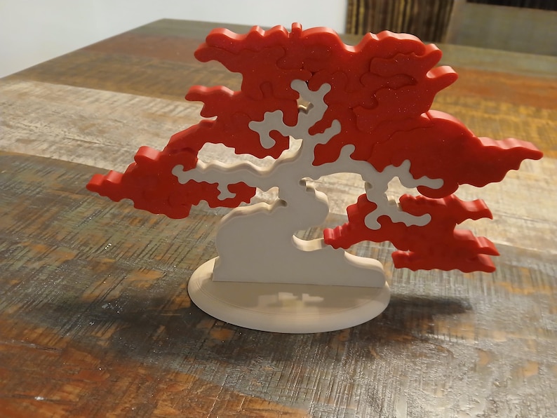 3D Printed Tree Puzzle - Etsy