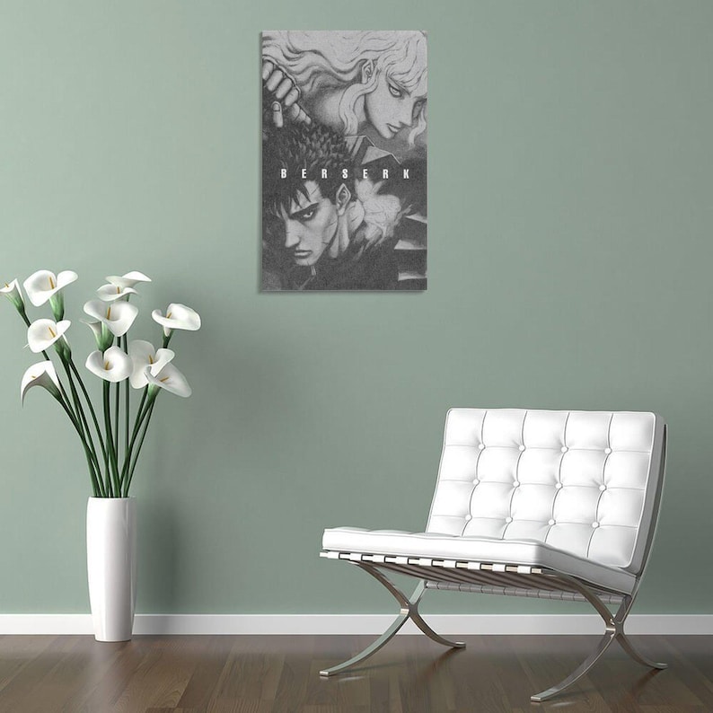 Berserk Griffith and Guts Poster Picture Print Living Room Walls Decor ...
