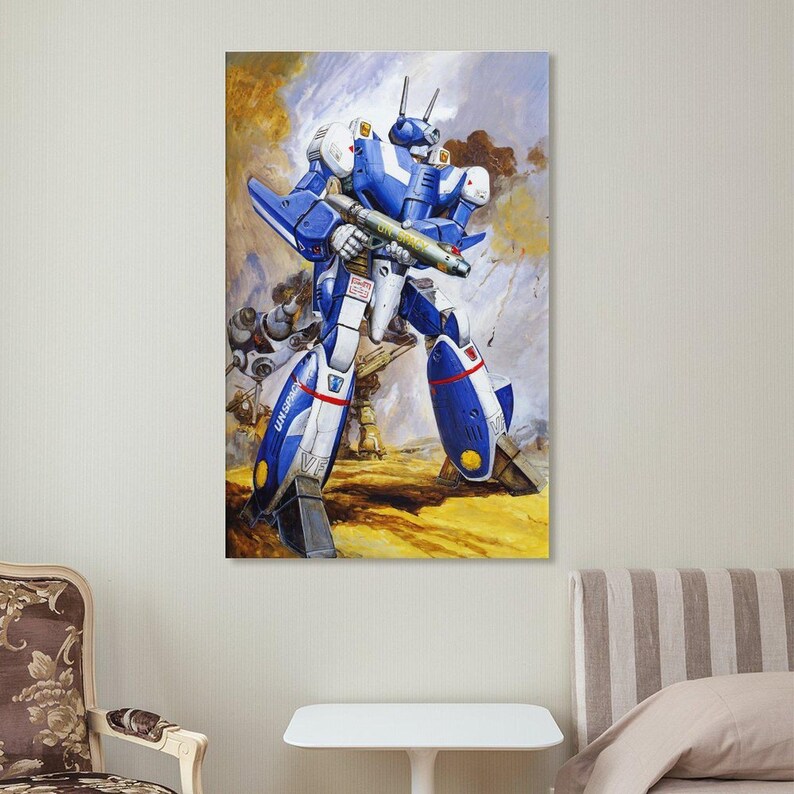 Anime Macross Robotech Boys Poster Picture Print Living Room Walls ...