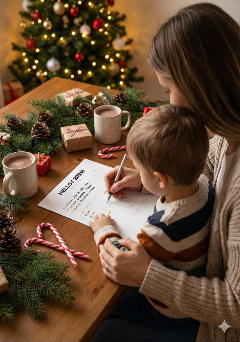 New Year 2026 Interview for Kids, Time Capsule Kit, 2025 Review, Vision ...