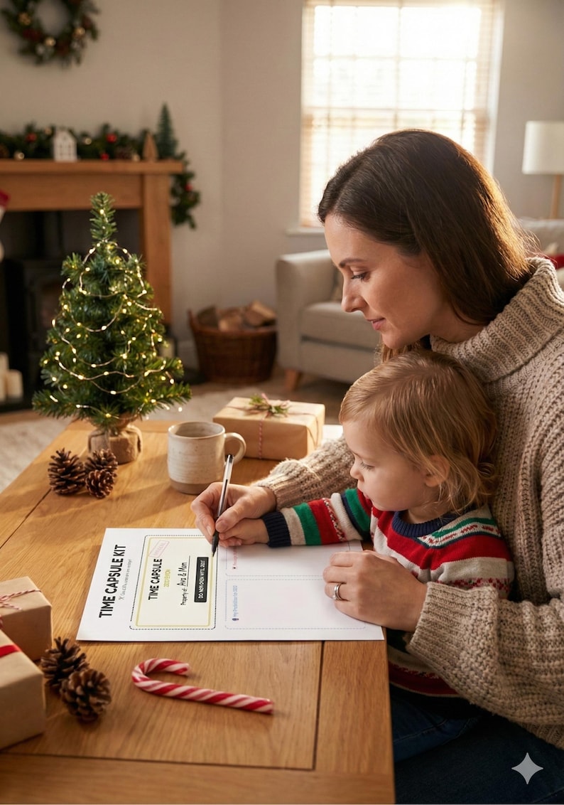 New Year 2026 Interview for Kids, Time Capsule Kit, 2025 Review, Vision ...