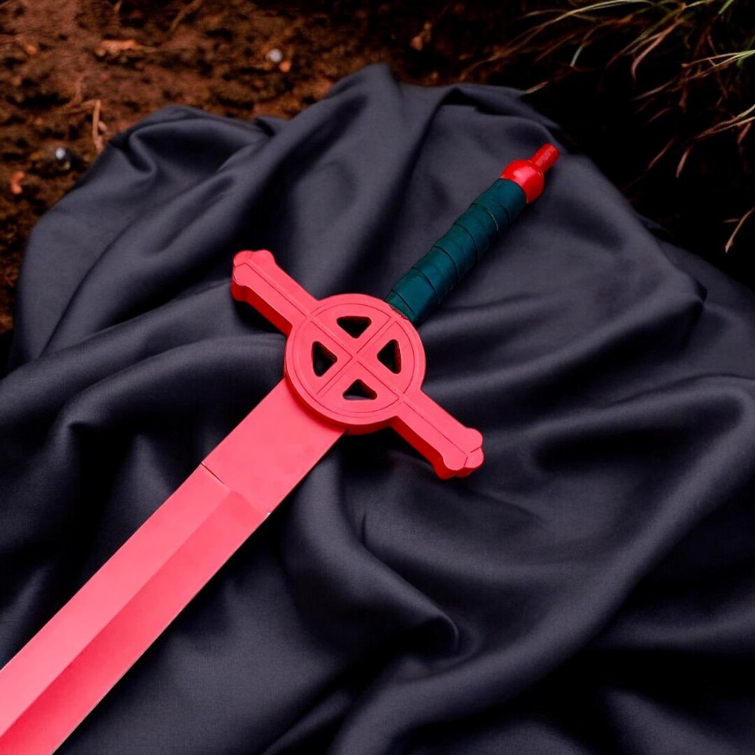 Handcrafted Demon Blood Sword – Adventure Time Finn Inspired, Silver ...