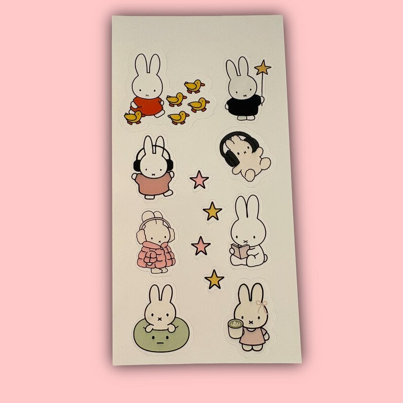 Miffy Stickers Bundle - Etsy