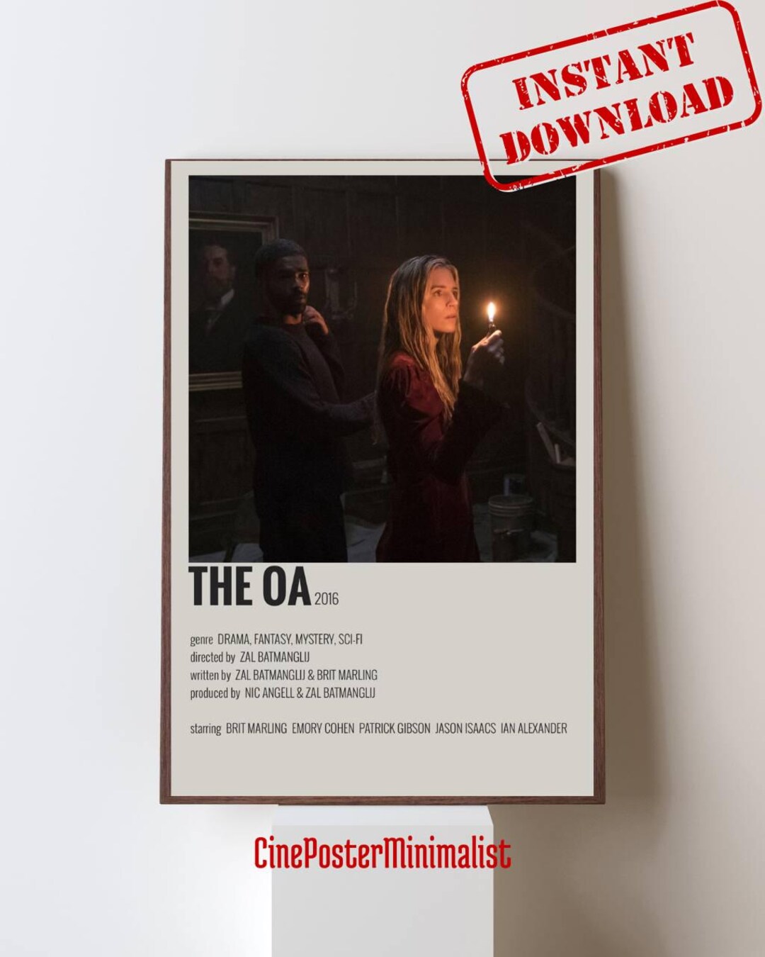 The OA Movie Print / Film Poster / Minimalist Movie Artwork / Digital ...