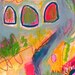 Small Painting on Paper, Painting Original, Wall Art on Paper ...