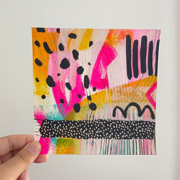 Small Abstract Art - Etsy