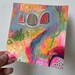 Small Painting on Paper, Painting Original, Wall Art on Paper ...