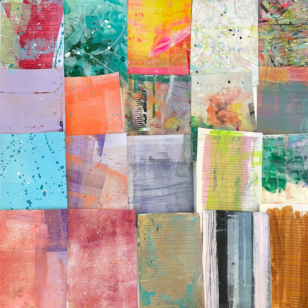 20 Collage Papers for Artists, Scrapbooking Supplies, Craft Supplies ...