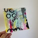 Mixed Media Collage Art, Original Abstract Painting, Original Painting ...