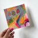 Small Painting on Paper, Painting Original, Wall Art on Paper ...