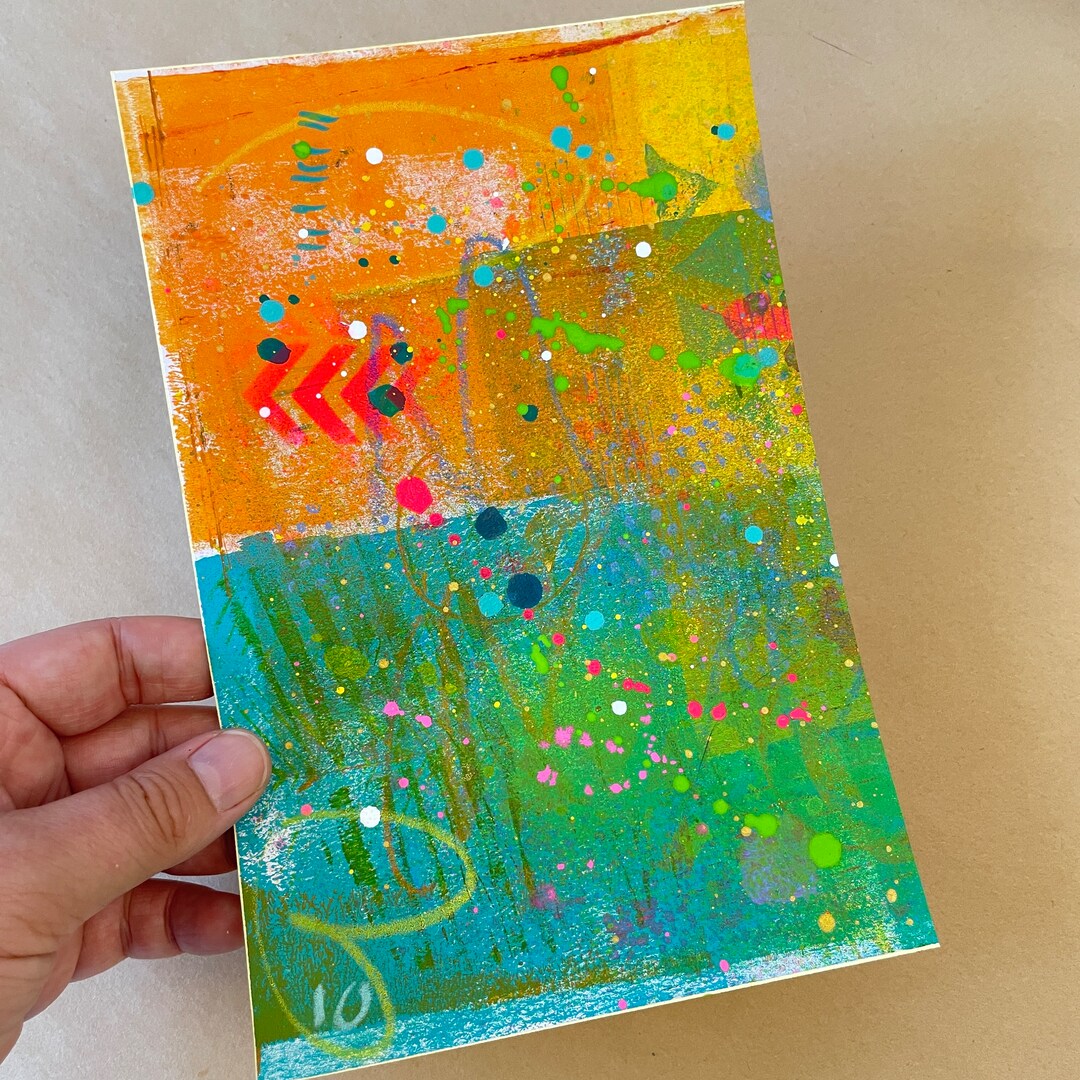 One (1) Sticker Paper Sheet, Fun Collage Paper, Junk Journaling ...