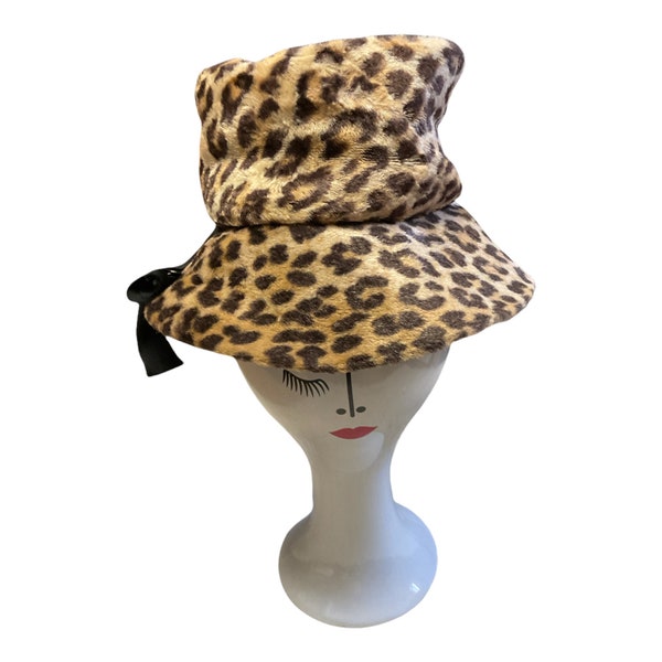 Leopard Print Hat - Etsy