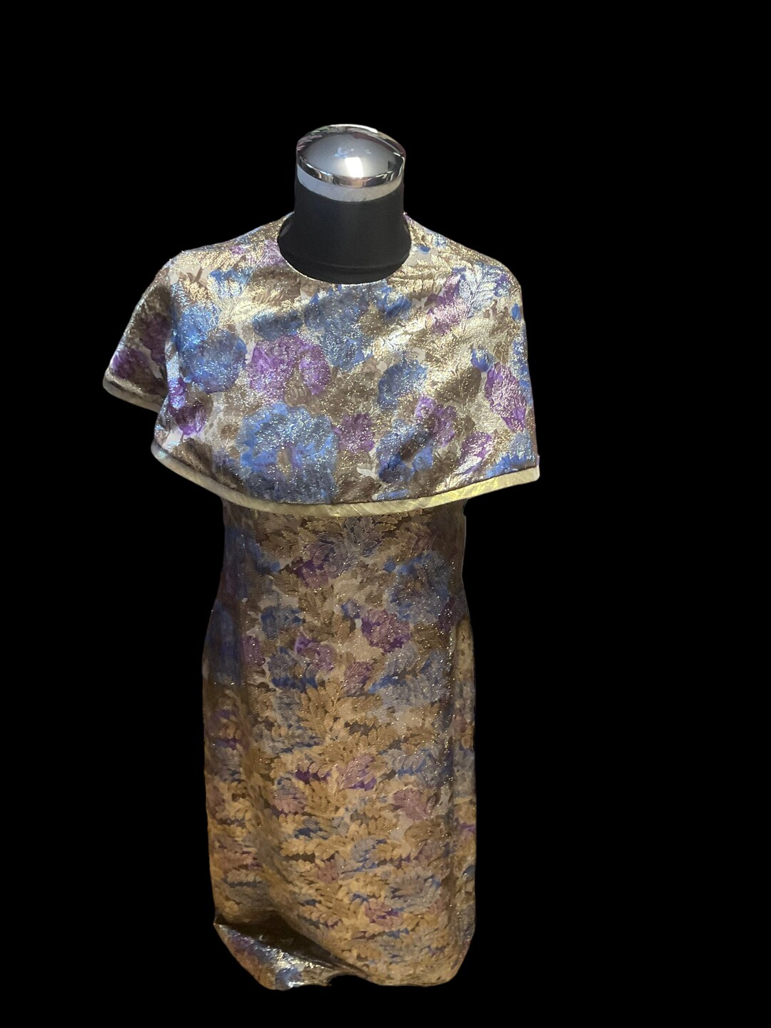 Hashimoto of Tokyo Evening Dress With Cape - Etsy