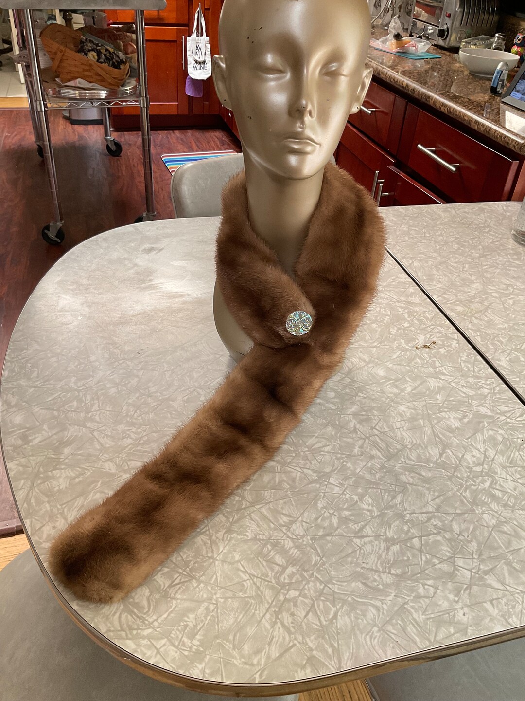 Light Brown Mink Collar by Benards’s Fine Furs - Etsy