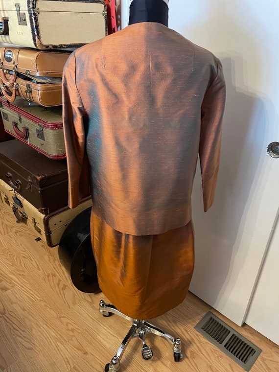 1960's Elegant Bronze Suit - Gem