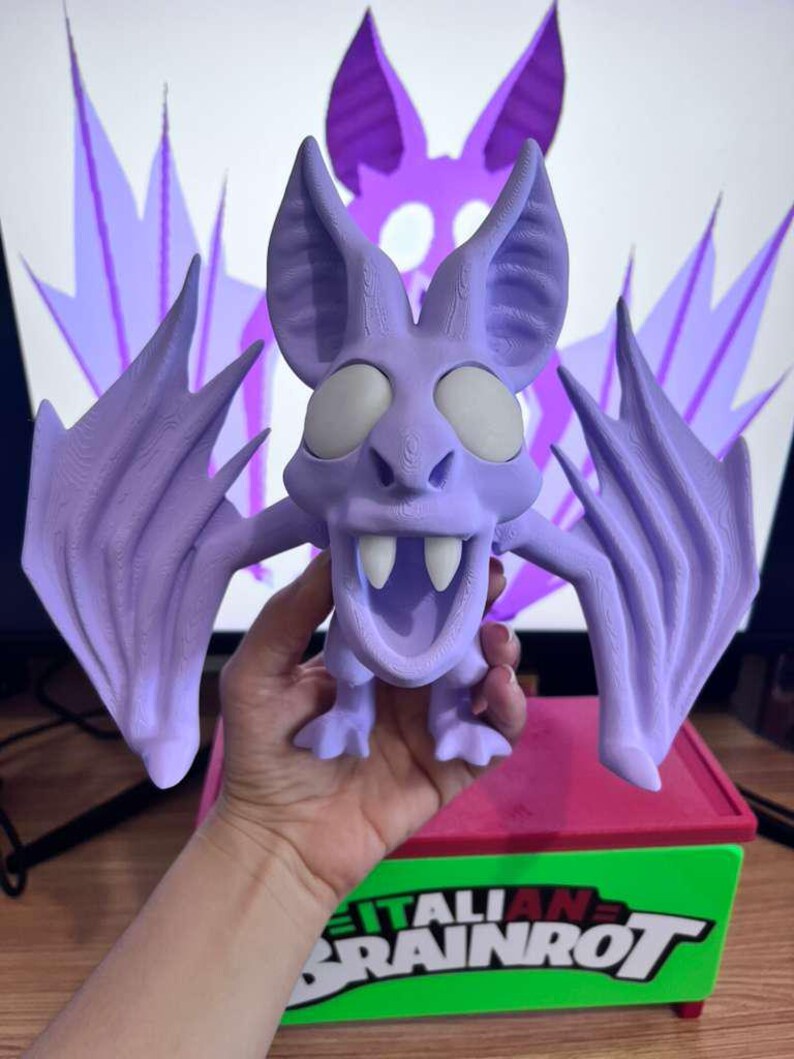 HUGE Bat - 99 Nights in the Forest (eyes Glow in the Dark) - Etsy UK