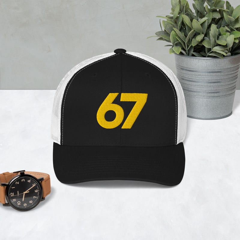 67 Baseball Cap - Etsy UK