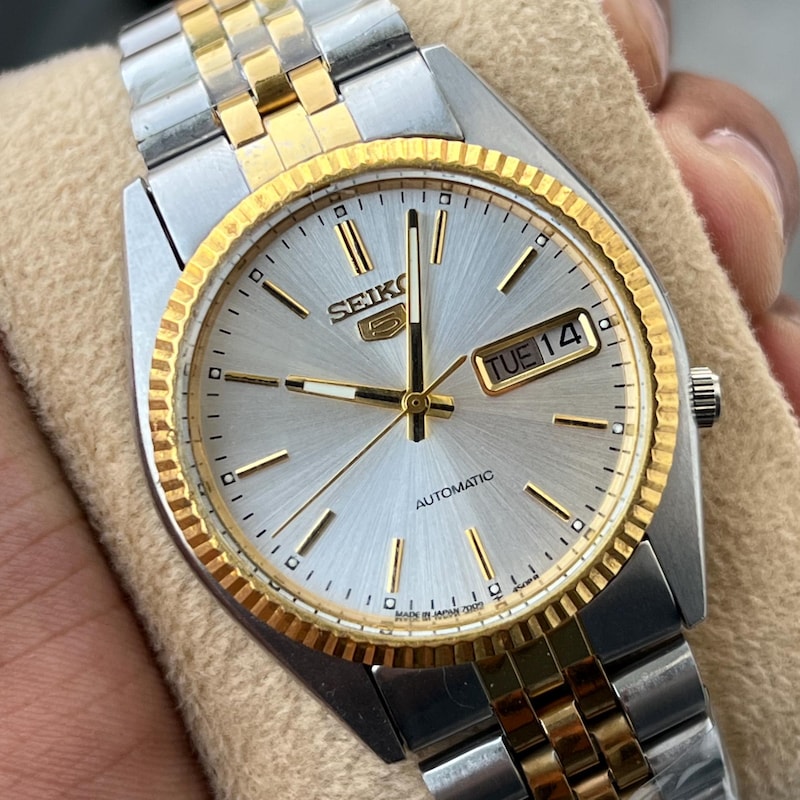 Seiko Watch Fluted Bezel - Etsy