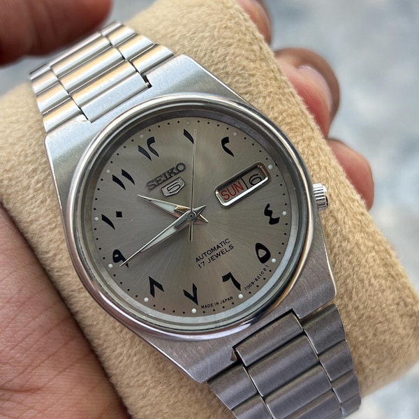 Seiko 5 Arabic 7009 - Etsy